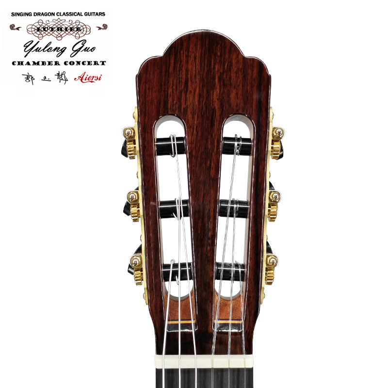 Yulong Guo Double Spruce Top Nomex Chamber Classical Guitar – China ...